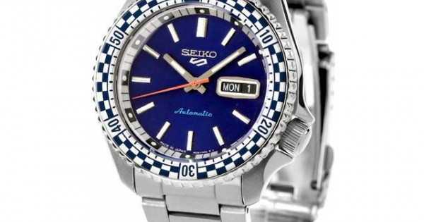 Seiko 5 Sports SBSA243 Checkered Flag Special Edition